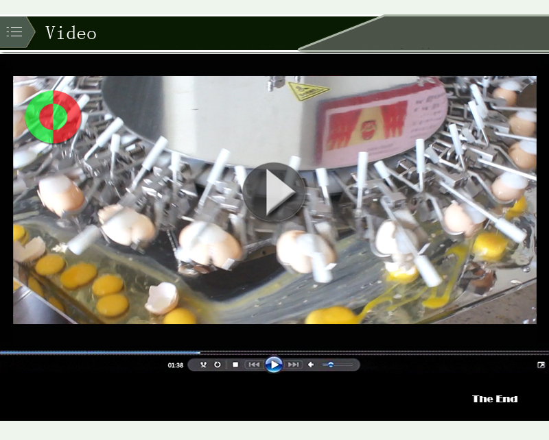 Large automatic egg breaking production line egg cleaning air-drying ...