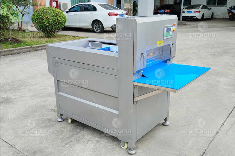Large frozen meat cutting machine frozen meat roll cutter restaurant ...