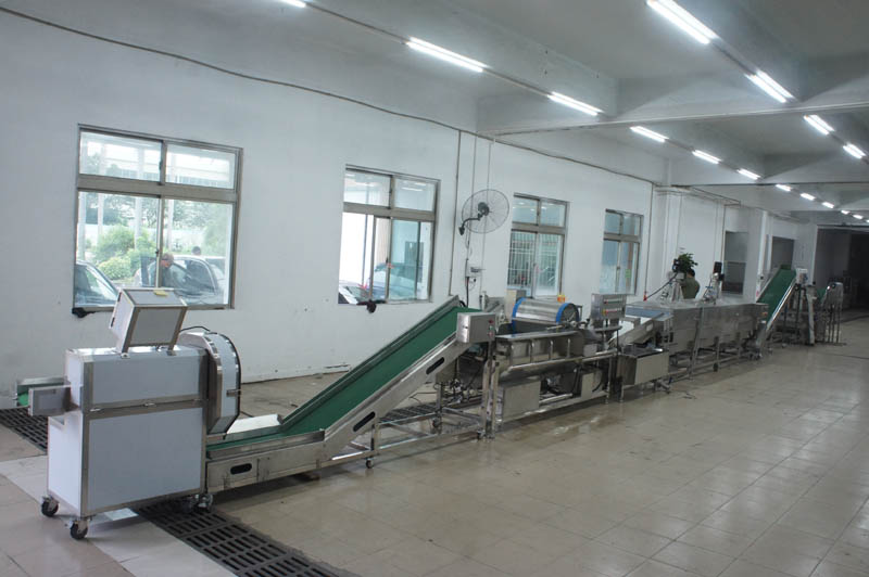 Introduction to the production process of fruit and vegetable ...